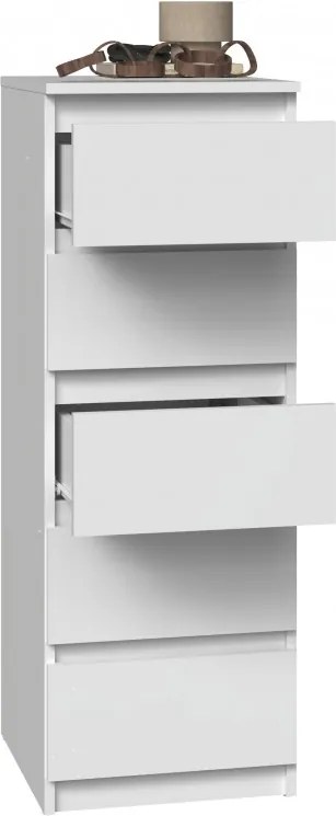 FALCO Komoda Malvína W5 bílá