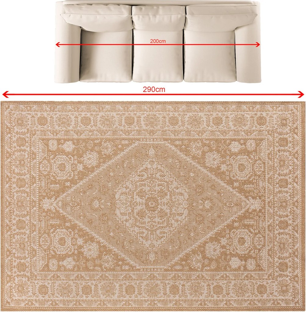 Koberec Marano camel 200x290 cm
