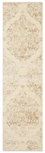 Béžový koberec Safavieh Marigot, 66 x 243 cm