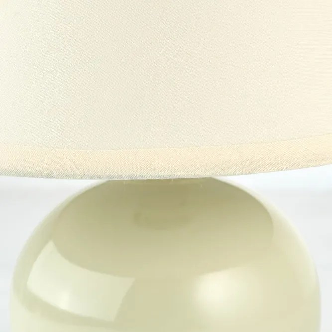 Brilliant 61047/28 Keramická stolní lampa PRIMO béžová