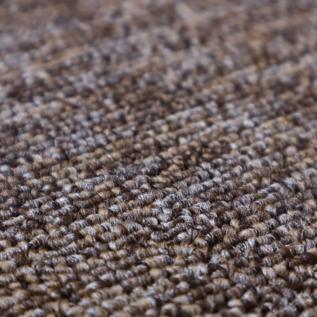 Spoltex, Metrážový koberec Artik New 120 hnědý, na míru, šíře 1m,2m,3m,4m, hnědá, filc, chodba / předsíň