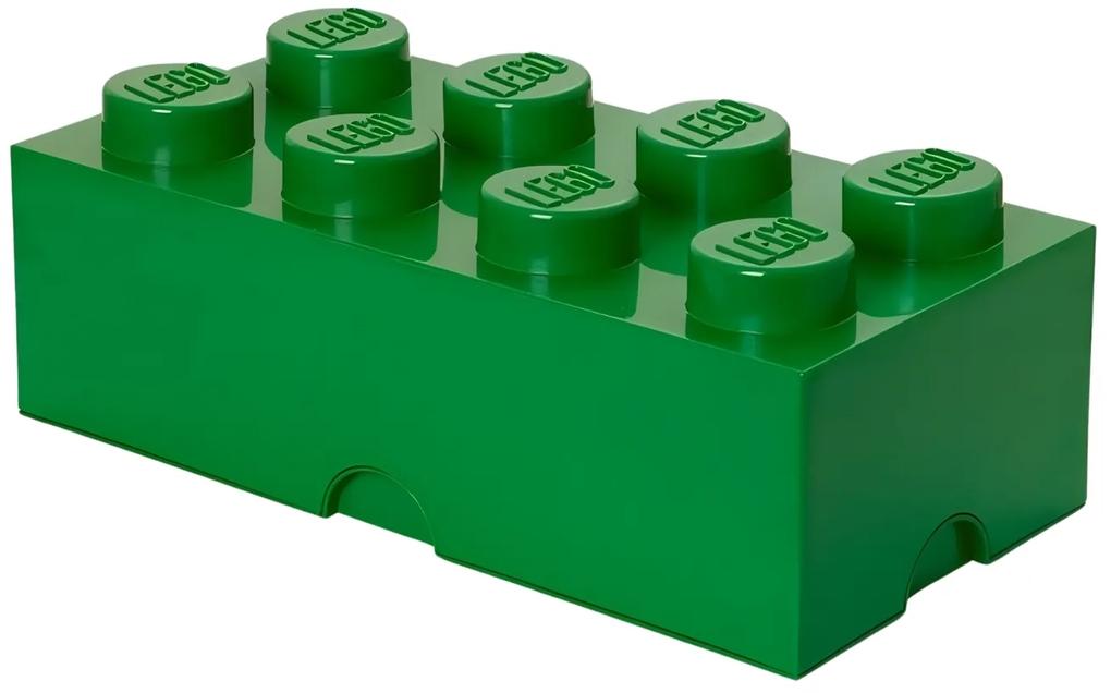 OnaDnes -20% Lego® Tmavě zelený úložný box LEGO® Smart 25 x 50 cm