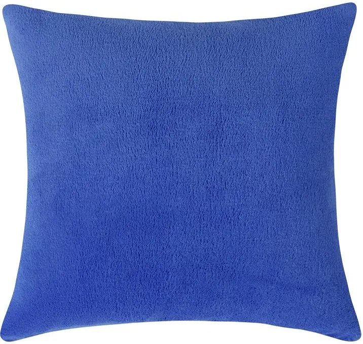 Bellatex Polštářek MIKRO jednobarevný Modrá 40x40 cm