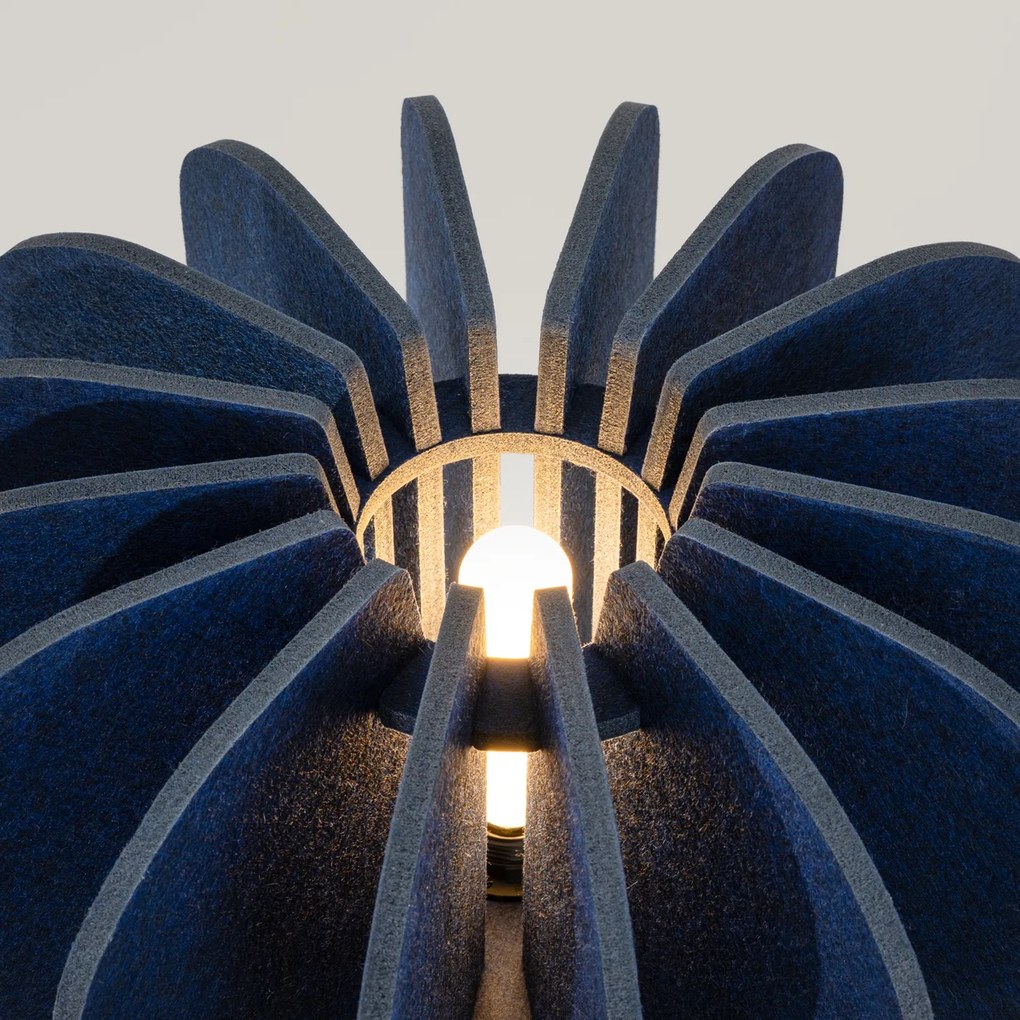 Sollux Lighting Stojací lampa MULA 45 tmavě modrá