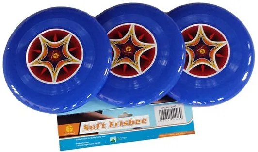 Frisbee létající talíř SPARTAN SOFT 15 cm 3 kusy