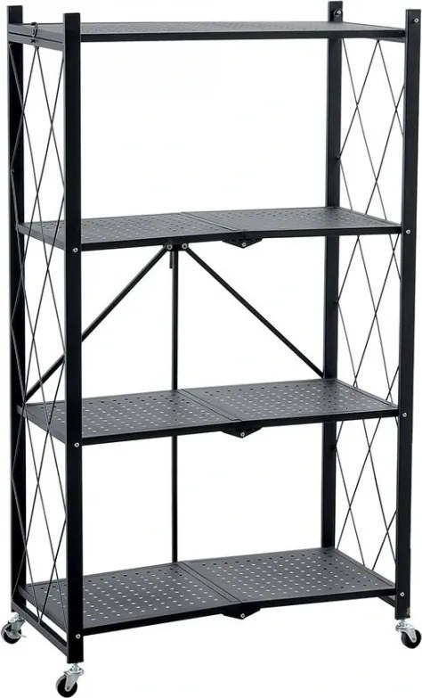 Regál Racks RAW4T, kovový, 4 police (72 x 34 x 127 cm)