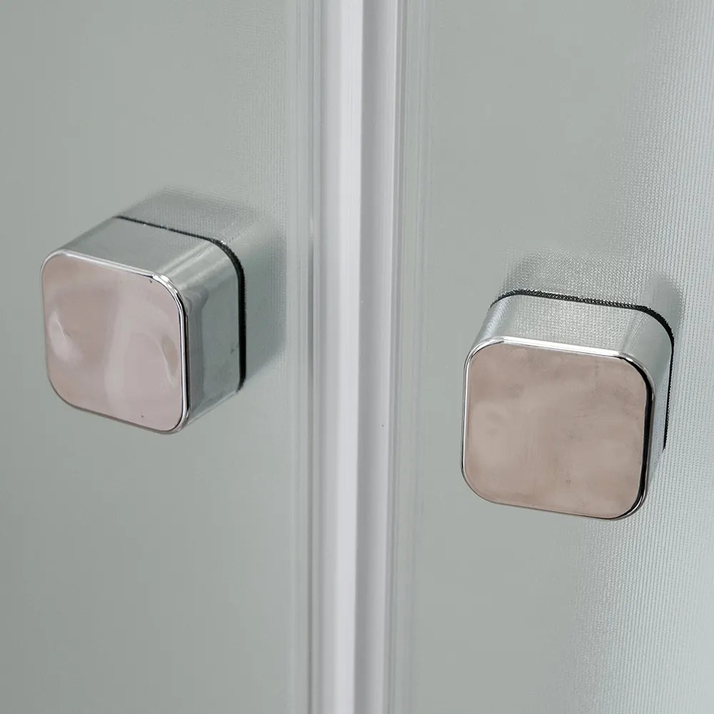 Roltechnik Outlet Čtvrtkruhový sprchový box NOVA Varianta: rozměry: 90x90 cm - (NOVA-900 - 4000943), Barva profilů a typ výplně: profily: brillant, výplň: Matt glass