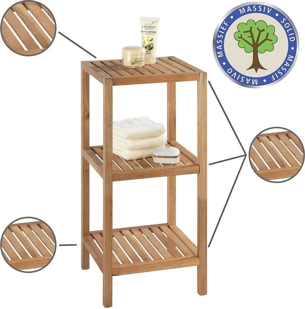 Police do koupelny NORSKO - 3 úrovně, WENKO