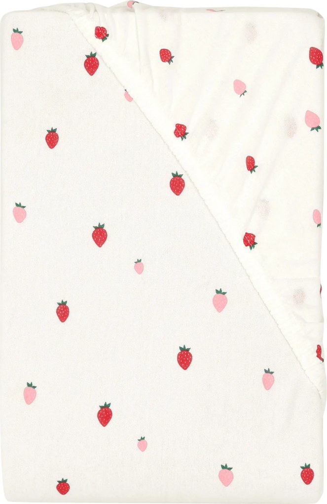 Livarno® Žerzejové napínací prostěradlo, 140-160 x 200 cm (jahoda)
