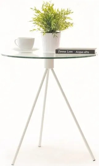 design4life Konferenční stolek AGITO Bílý