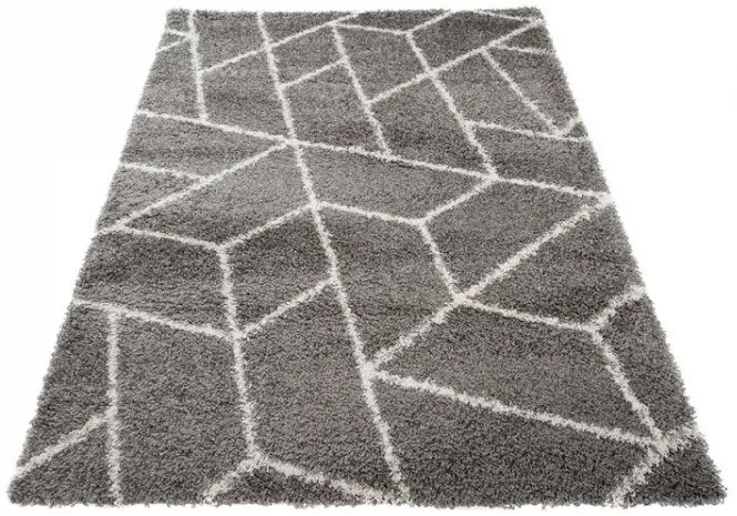 Exkluzivní kusový koberec SHAGGY LOCANA L0820 - 120x170 cm
