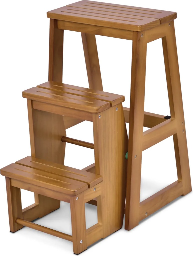 Costway Chair Ladder Žebřík Chair Stool Žebřík Stupeň Chair Stupeň skládací