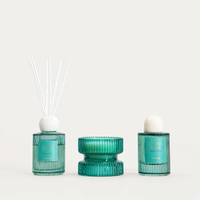 Svíčka CLASSIC GRACE Basil & Tea 772412