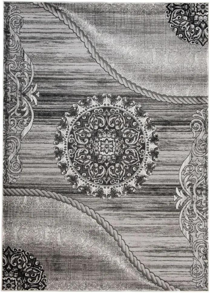 Kusový koberec Leila šedý, Velikosti 80x150cm