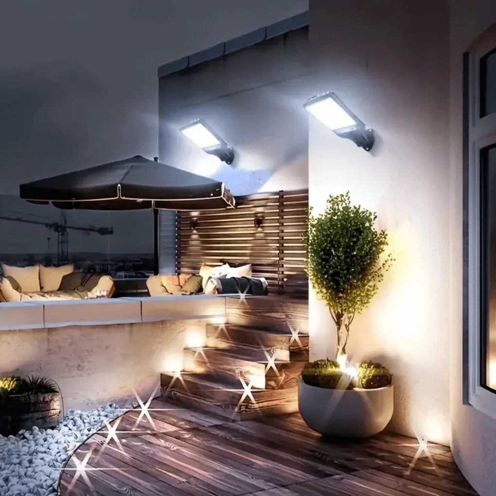 LightPro Solární LED světlo venkovní