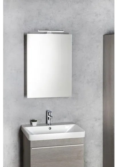 Sapho Greta Galerka s LED osvětlením, 50x70x14cm, bílá mat, GT050-0031