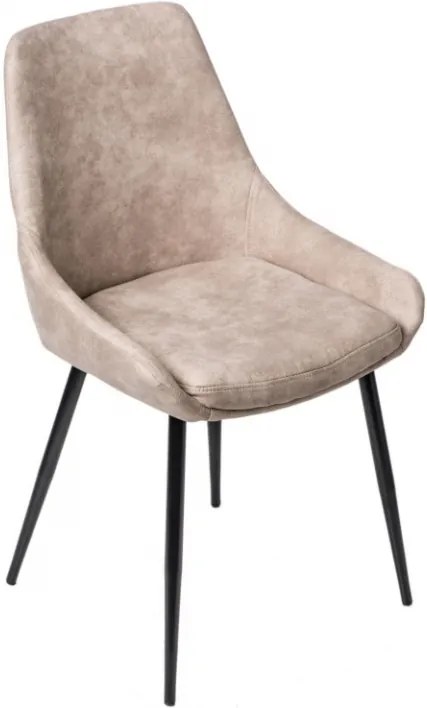 Designová židle Sofia se zvýšeným sedákem, béžová