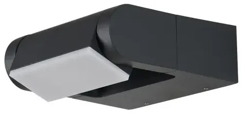 Venkovní stojací lampa Frame wall černá