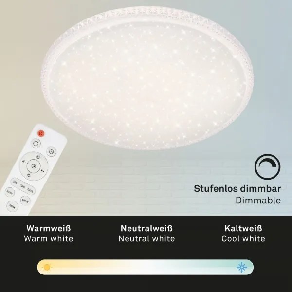 Brilo - LED Stropní svítidlo LED/48W/230V pr. 60 cm