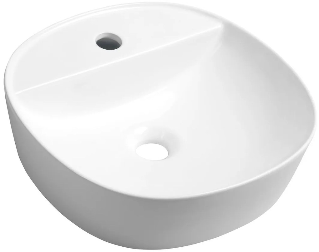 Sapho, LUGANO keramické umyvadlo 40x12 cm, na desku, AR491