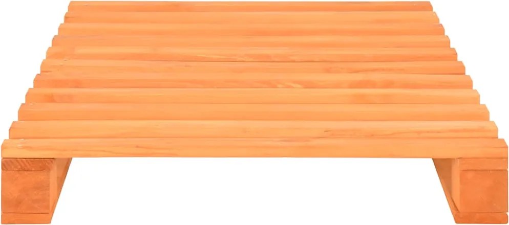 Rám postele z palet hnědý masivní borovice 90 x 200 cm 285262