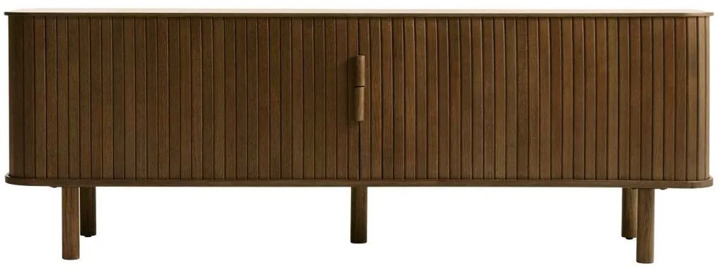 Designový TV stolek Parveen 160 cm kouřový dub