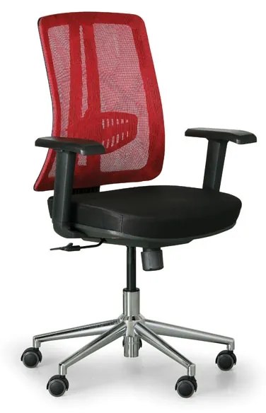 Kancelářská židle HUMAN, černá/zelená