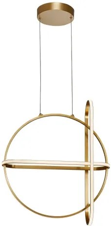 LED lustr Arte 52 zlaté