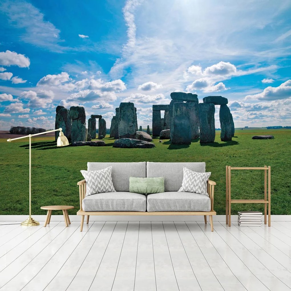 Fototapeta - Stonehenge Krajina Venkov (152,5x104 cm)