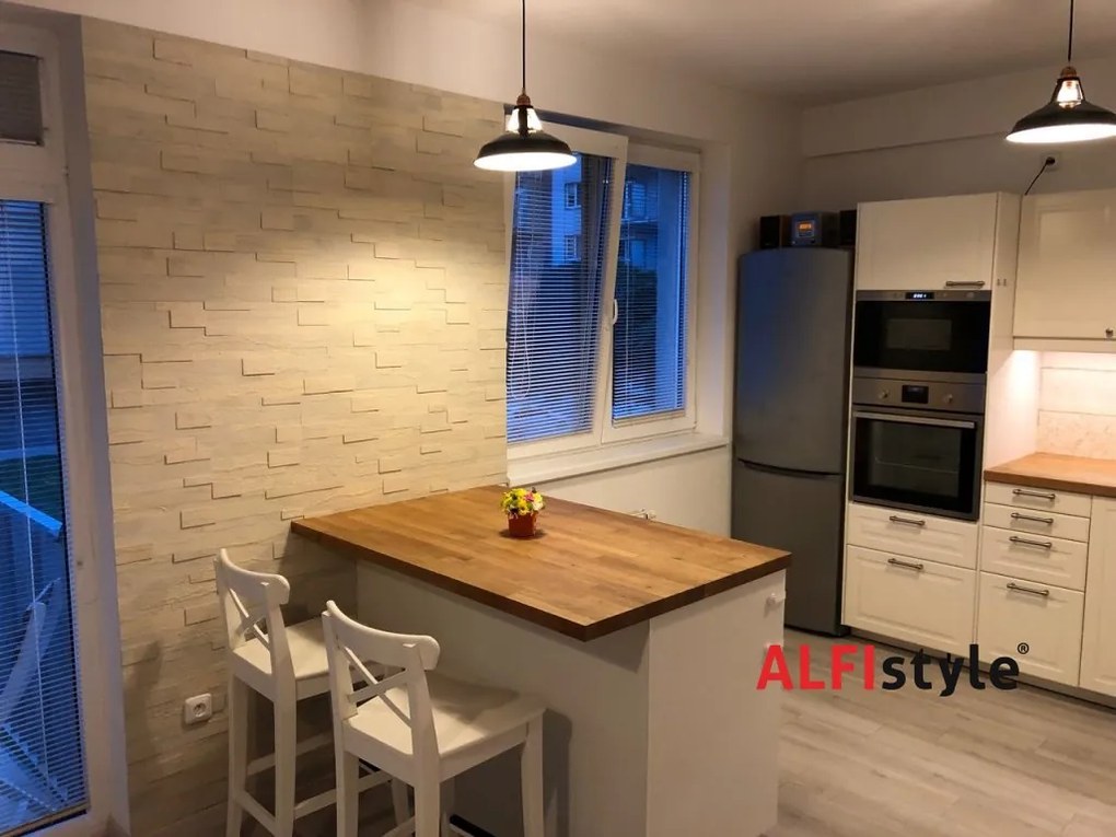 ALFIstick ® - 3D samolepicí kamenný obklad, žlutý mramor