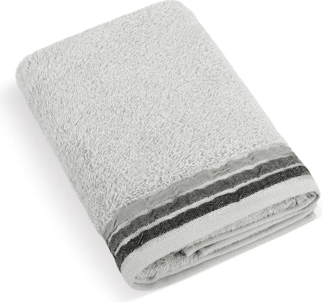 Bellatex Froté ručník a osuška kolekce Léga Šedá 50x100 cm