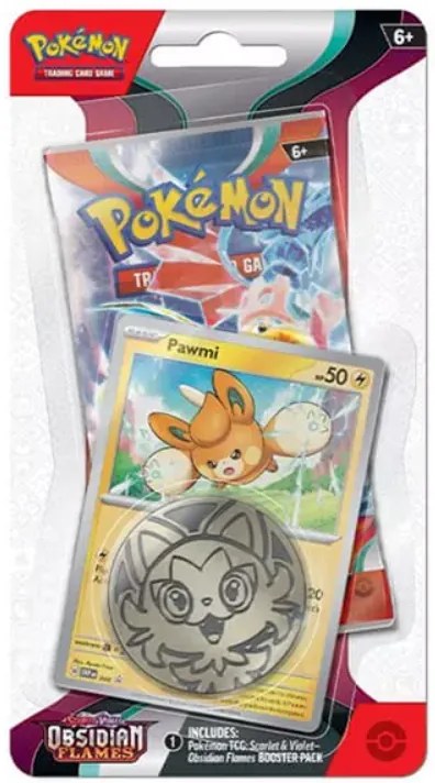 Pokémon Pokémon TCG: SV03 - Obsidian Flames Pawmi Checklane Booster