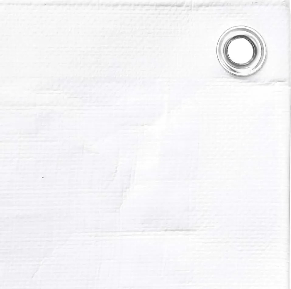 vidaXL Plachta 260 g/m² 6 x 8 m HDPE [151507] Barva: Bílá