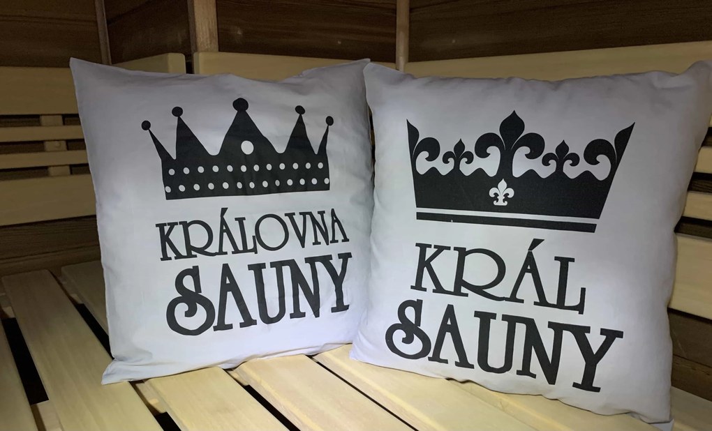 Saunaproject Polštář do sauny Král Sauny
