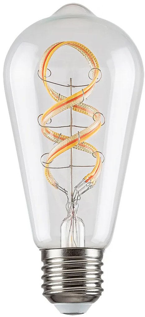Rabalux LED Spiral Filament žárovka ST64 4W/E27/300Lm/2700K+RGB/Dim