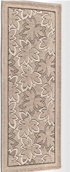 Béžový vysoce odolný kuchyňský koberec Floorita Maple Tortora, 55 x 190 cm