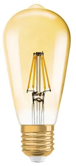 Stmívatelná LED žárovka E27 6,5 W Vintage 1906, teplá bílá