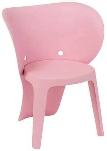 Růžová dětská židle Elephant - 40*48*55 cm