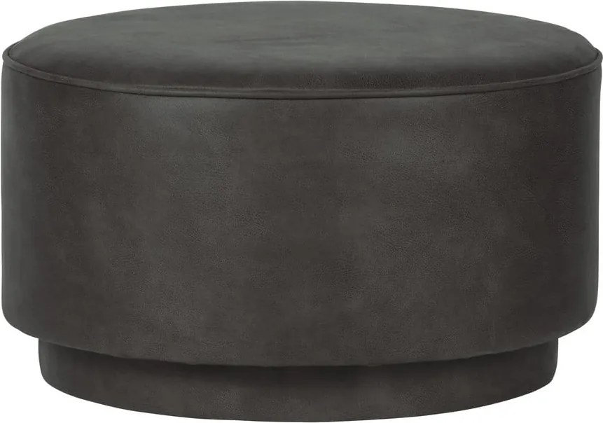 Antracitově šedý puf vtwonen, ø 60 cm
