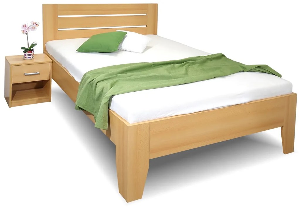Zvýšená postel jednolůžko CANARIA 120x220