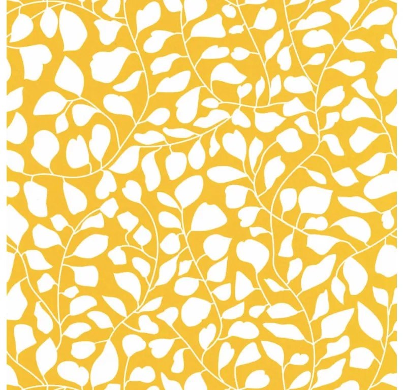 Vliesová tapeta Caselio 69816705 z kolekce SMILE, barva žlutá 0,53 x 10,05 m