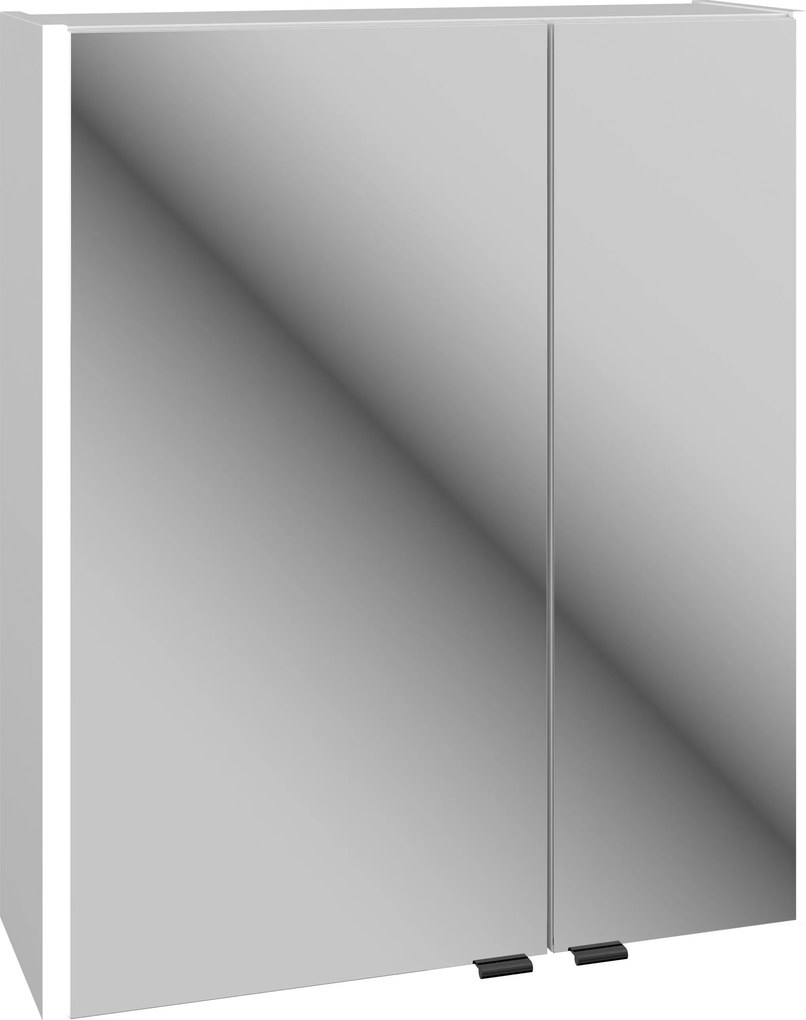 XXXLutz ZRCADLOVÁ SKŘÍŇKA, bílá, 60/70/21,6 cm Xora - Zrcadlové skříňky - 001977021503