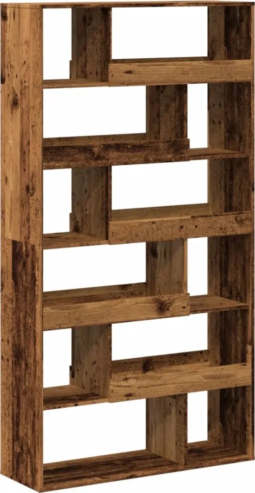 Knihovna old wood 100 x 33 x 187,5 cm kompozitní dřevo 3309355