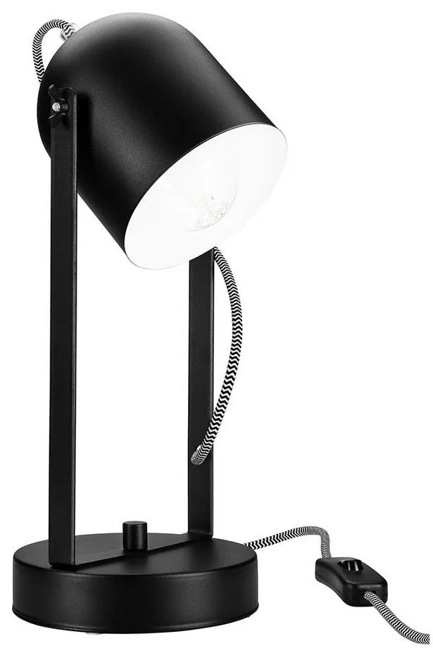 Lamkur Stolní lampa SURI 1xE27/60W/230V černá LA41995