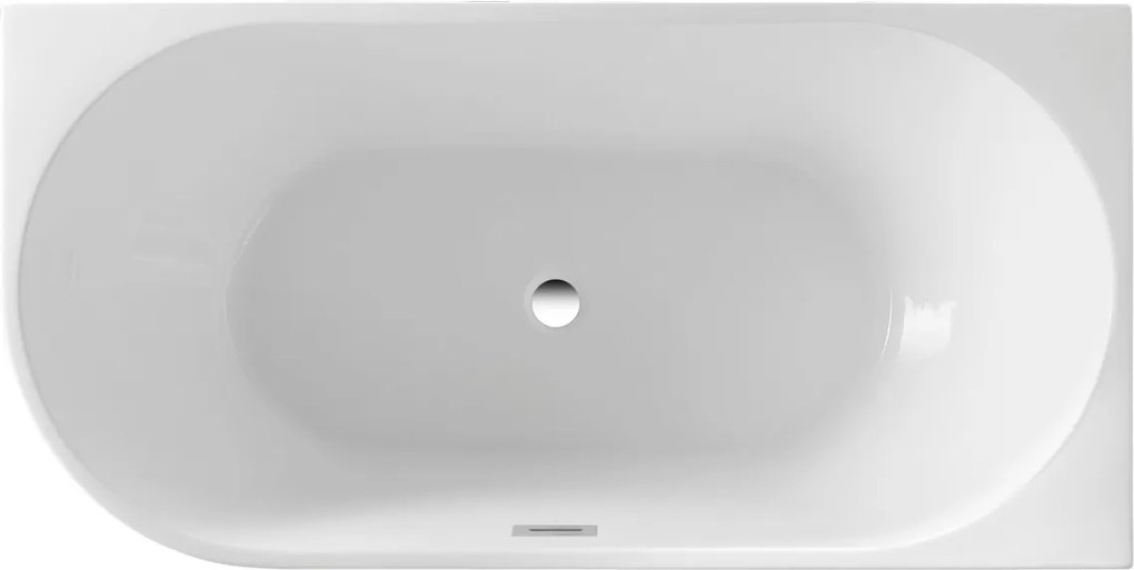 Aqualine TIBERA R 170 x 80 cm E1015 volně stojící vana