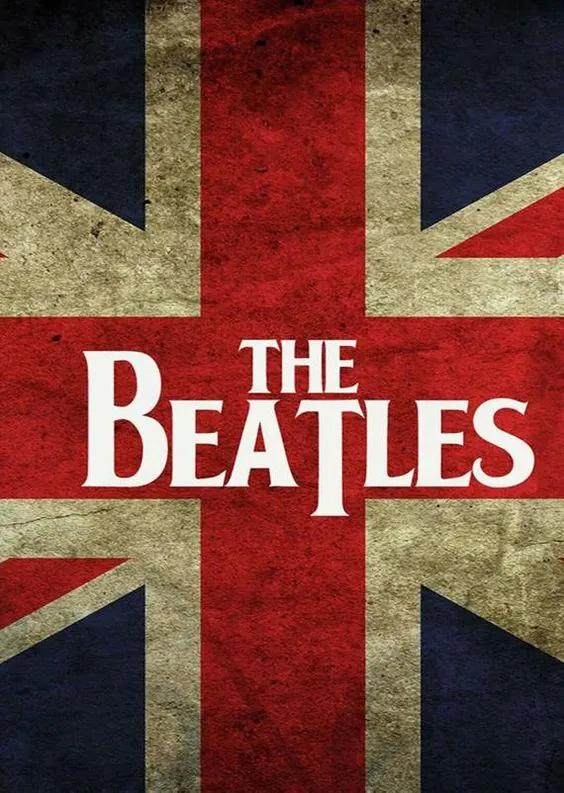 Plechová cedule The Beatles Velikost: A5 (20 x 15 cm)