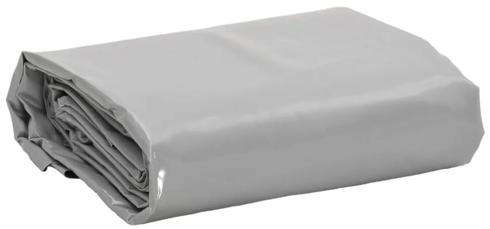Plachta šedá 5 x 5 m 650 g/m² 156127