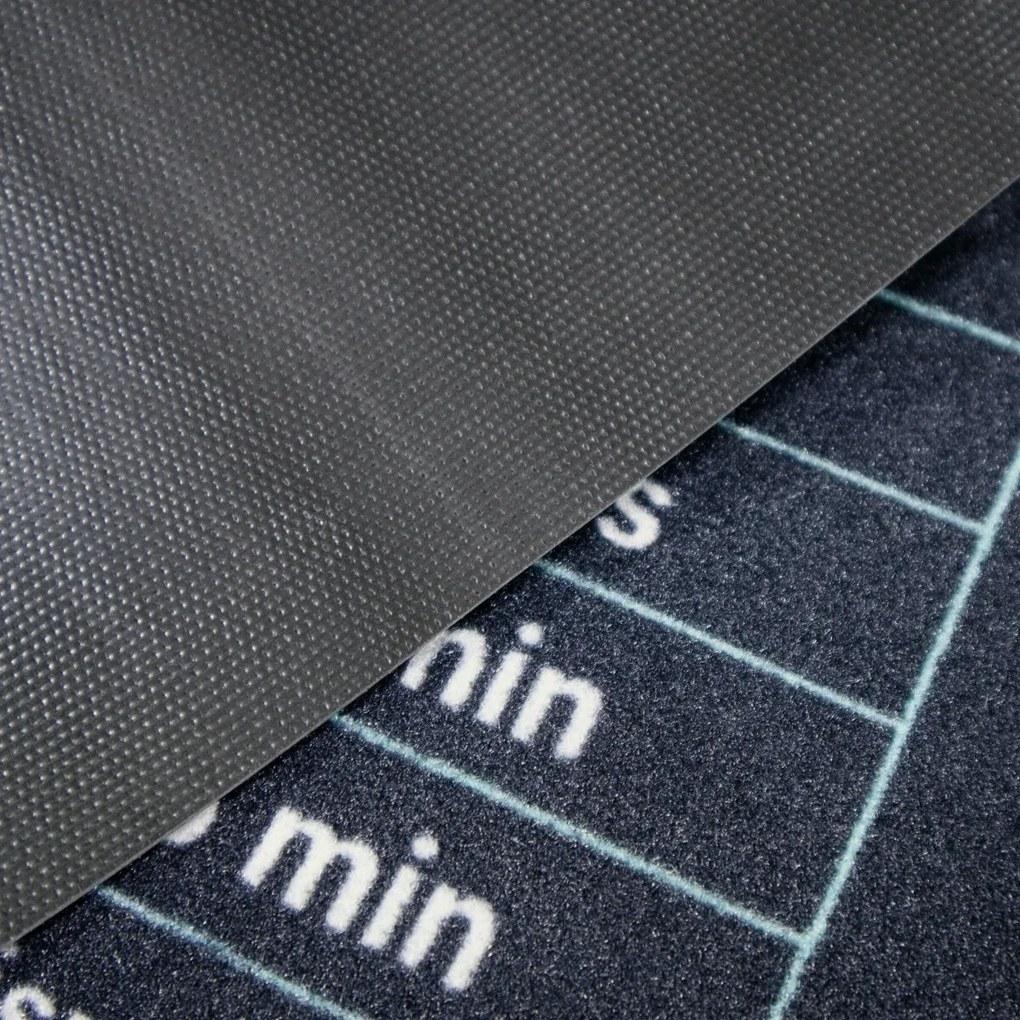 Mercury Flooring, Rohožka Čekací doba 40x60 cm - na ven i na doma, 40x60, černá