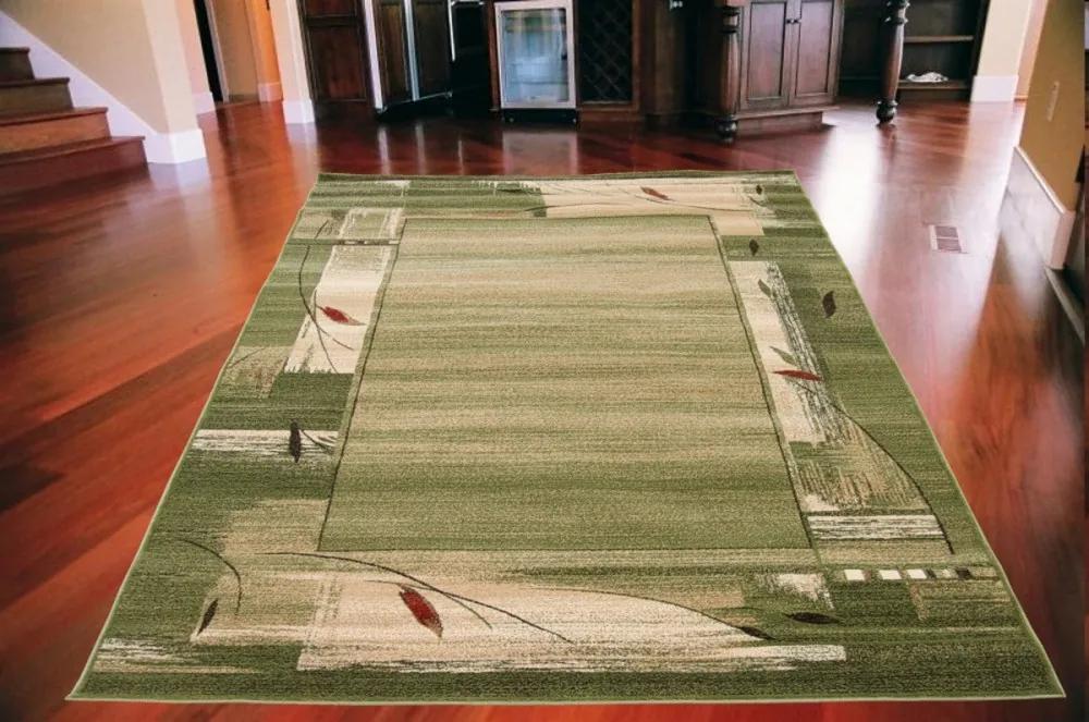 Kusový koberec Erba zelený, Velikosti 200x300cm | BIANO