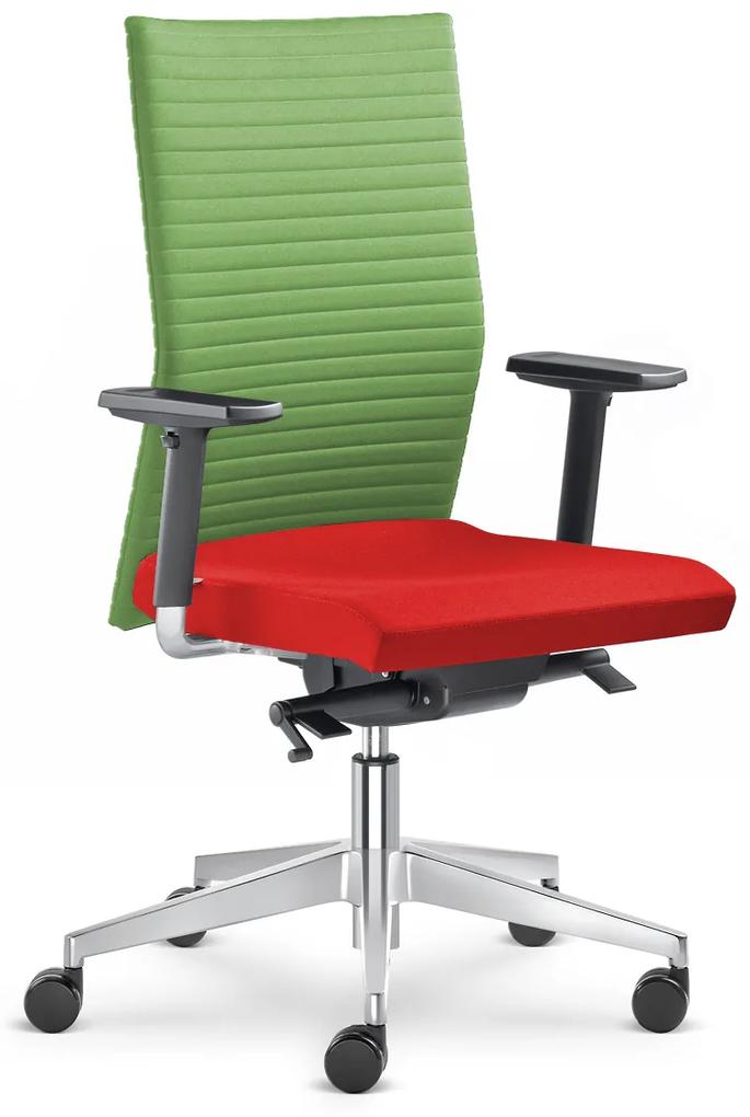 LD seating Element 430-SYS-F40-N6 - Kancelářská židle  - zelená/červená